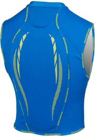 Icetools Minikid R&uuml;ckenprotector Blue/Lime Gr. K2