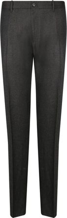 Incotex Homme, Pantalons, Brun, Taille: S Pantalon &Eacute;l&eacute;gant Slim Fit en Laine