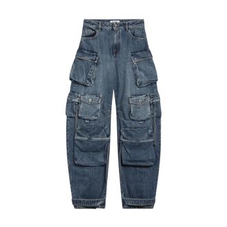The Attico Long Pant - - Jeans - Damen - Blau - W27