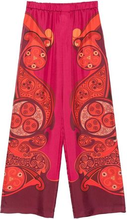 La DoubleJ Club Plac&eacute;e Elasticated-waistband Trousers