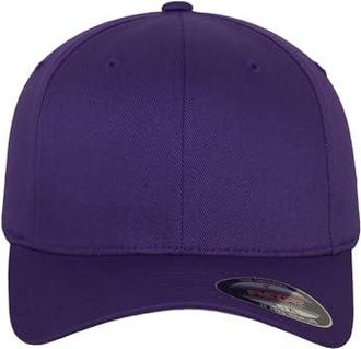 Flexfit Unisexe Capuchon sans Fermeture pour Hommes, Femmes Et Enfants Casquette Baseball Wooly Peigné - Violet, L/XL