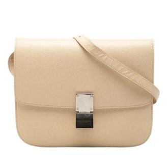 Celine Pre-owned Classic Box Bag - Femme - Pre-owned - Beige - Taille: ONE Size