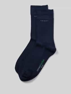 Camano Socken mit Label-Print im 2er-Pack