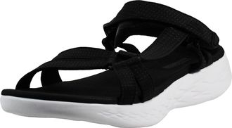 Skechers Damen On-The-go 600-Brilliancy Sportsandale, Schwarz, 36 EU Weit