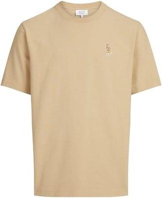 Maison Kitsun&eacute; T-shirt col rond en coton