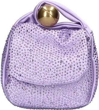 La Carrie Femme, Sacs, Violet, Taille: ONE Size Sac en satin Night Edition