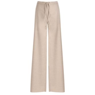 Max Mara Weite Hosen - - Trousers - Damen - Braun - 2XS