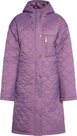 Faina Leichter Steppmantel Damen lila