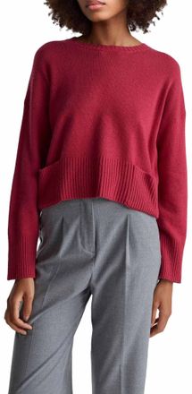 Benetton Damen Maglia G/C M/L 126wd10e4 Pullover, rot, M