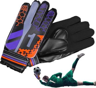 Generico Torwarthandschuhe, Fu&szlig;ballhandschuhe - Professionelle Torwarthandschuhe | Schutzausr&uuml;stung mit verbesserten Griffschutzpads f&uuml;r Baseball-Torwart-Profi