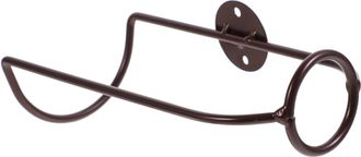 Cabilock Einzelner Wandmontierter Weinflaschenhalter Aus Eisen Platzsparendes Metall Weinregal F&uuml;r Zuhause Modernes H&auml;ngendes Weinwandregal Dekoratives Flasche