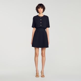 Sandro Robe courte 2 en 1