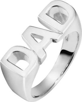 Maria Black Femme, Accessoires, Gris, Taille: 60 MM Dad Ring