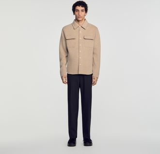 Sandro Surchemise en laine
