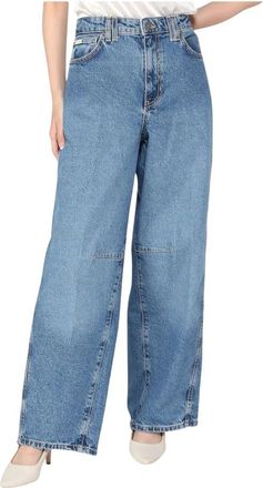 Guess Femme, Jeans, Bleu, Taille: W29 Jeans Coupe Ample