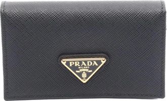 Prada porte-cartes Saffiano (2013-2022) - Noir