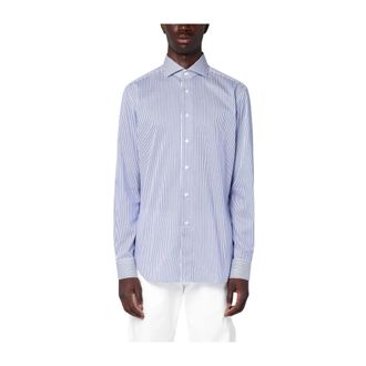 Xacus Reisehemd - - Shirts - Herren - Blau - M