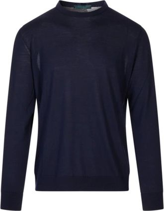 Kiton Homme, Pulls, Bleu, Taille: 2XL Maglia Girocollo