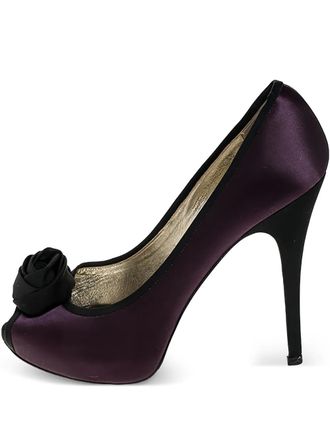 Valentino Garavani escarpins Rosette 130 mm - Violet