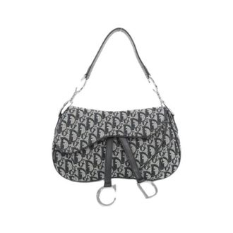 Dior Pre-owned Canvas Shoulder Bag - - Pre-owned - Damen - Schwarzk - ONE SIZE