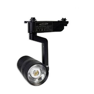 Trade Shop Trade Shop Traesio - Trade Shop - track spotlight track 20 watt schwarz kaltes nat&uuml;rliches warmes licht 2 polig F-20W8H