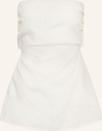 Faithfull The Brand Faithfull The Brand Off-Shoulder-Bluse Solmar Aus Leinen weiss
