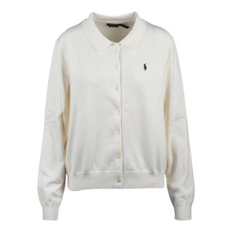 Polo Ralph Lauren Femme, Pulls, Blanc, Taille: 42 FR Rebecchina Cardigan