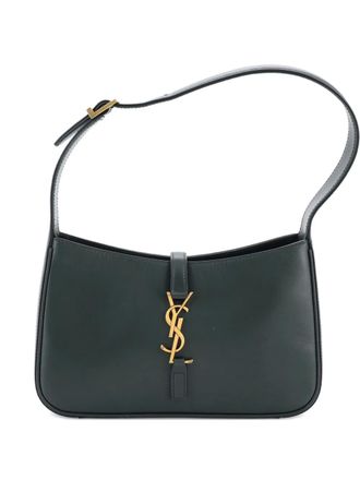 Saint Laurent petit sac Le 5 a 7 en cuir - Vert