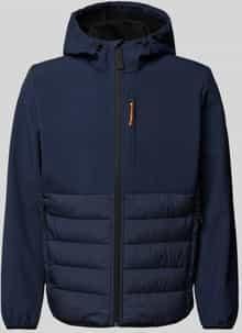 Tom Tailor Denim Regular Fit Funktionsjacke mit Label Stitching