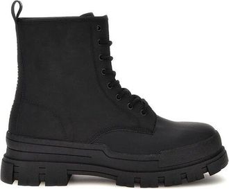 Guess Schnürstiefeletten Cesena FM8CEN LEA12 Schwarz