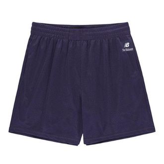 New Balance Homme MADE in USA Mesh Short en Mauve, Poly Knit, Taille S