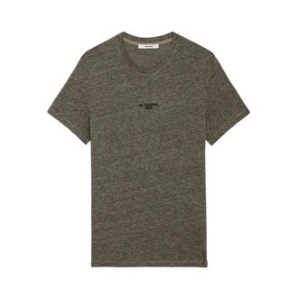 Zadig&Voltaire Tommy T-Shirt - - Tops - Herren - Grau - M