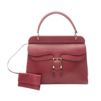 Gucci Pre-owned Sac &agrave; main en cuir 101676 - Femme - Pre-owned - Rouge - Taille: ONE Size