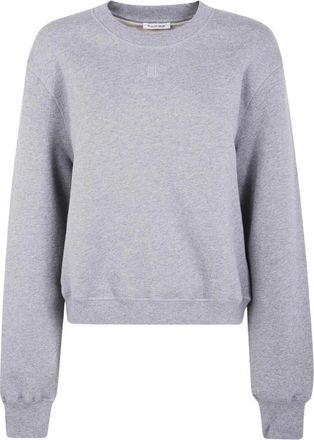 By Malene Birger Femme, Sweatshirts et sweats &agrave; capuche, Gris, Taille: 42 FR SweaT-shirt ras du cou
