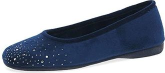Cosdam Grenoble III Womens Full Slippers 37 EU Navy (Marino)