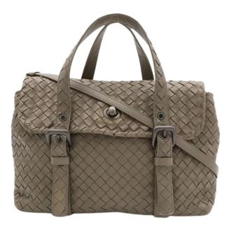 Bottega Veneta Pre-owned Schultertasche - - Pre-owned - Damen - Grau - ONE SIZE