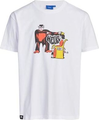 H&eacute;las. T-shirt droit Vampire en coton