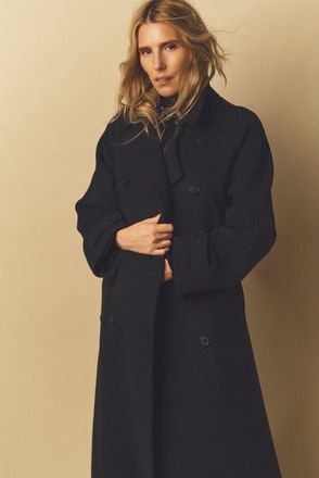 Gerard Darel Trench en laine m&eacute;lang&eacute;e - VERA - anthracite