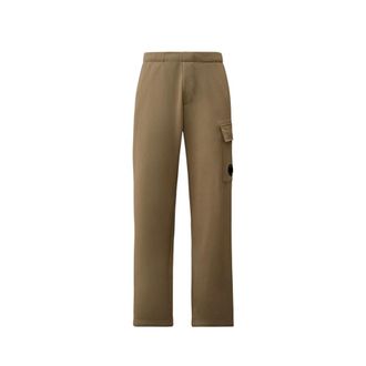 C.P. Company Cargo Beige Joggers mit Lens-Tasche - - Trousers - Herren - Beige - L