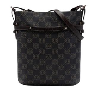 Loewe Pre-owned Canvas Shoulder Bag - - Pre-owned - Damen - Braun - ONE SIZE