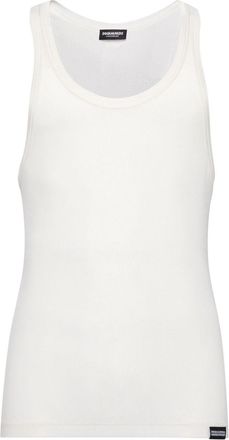 Dsquared2 d&eacute;bardeur &agrave; logo imprim&eacute; - Blanc