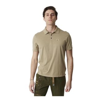 C.P. Company Klassisches Poloshirt in Verschiedenen Farben - - Tops - Herren - Braun - M