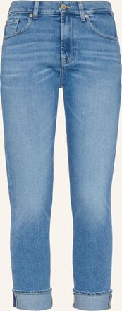 7 For All Mankind Skinny Jeans Relaxed Skinny blau