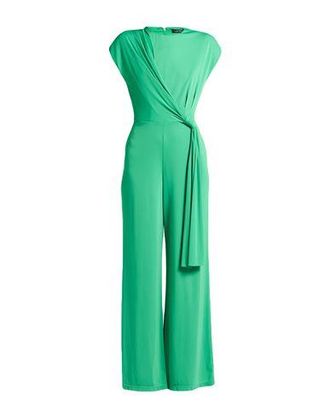 Ralph Lauren TIE-FRONT JERSEY WIDE-LEG JUMPSUIT