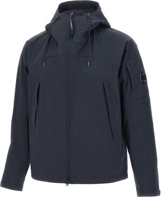C.P. Company C.p. Company, Homme, Vestes, Bleu, Taille: M Pro-Tek Hooded Lens Jacket