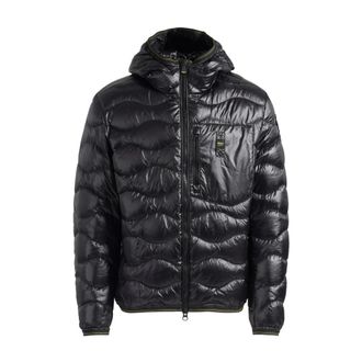 Blauer Wave Daunenjacke - - Jackets - Herren - Schwarzk - M