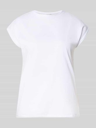 Christian Berg T-Shirt mit Rundhalsausschnitt und Rollsaum