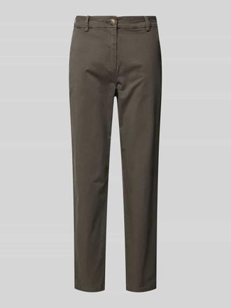 Vero Moda Tapered Leg Chino mit Knopf in Hornoptik Modell CHRISTY