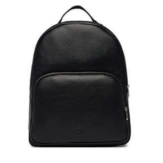 Calvin Klein Rucksack Calvin Klein Webbing Strap Round Backpack LV04D3282G Schwarz