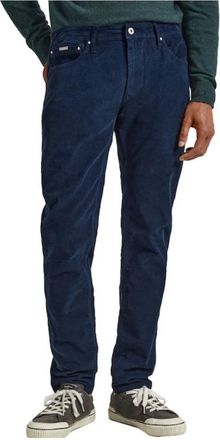 Pepe Jeans London Homme, Pantalons, Bleu, Taille: W32 L34 Slim-fit Pantalons